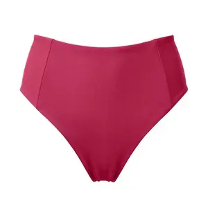SUNSITIVA Madeira High-waist Bikini Bottom - Red