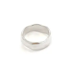 BIKO Wavi Thick Ring - Silver