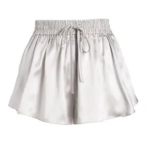 JE MÉRITE (I DESERVE) Pleated Silk Shorts