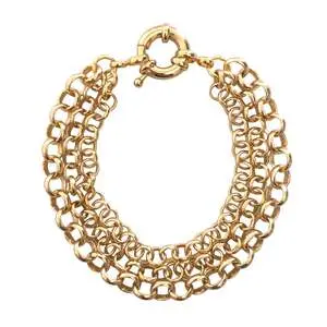 IN CAUDA VENENUM Zorya Chain Bracelet - Gold