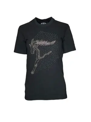 ANY OLD IRON Embellished Wild Stallion T-shirt