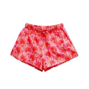 LIME TREE DESIGN Printed Sleep Shorts - Pink/orange