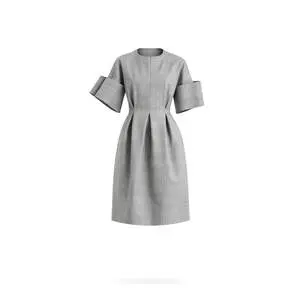LUMINA ELIGMA Neoteric Midi Dress