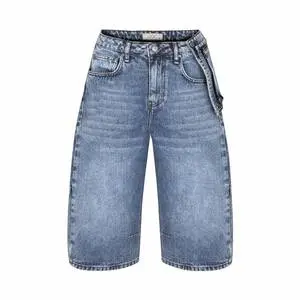 GOC DENIM Longline Shorts