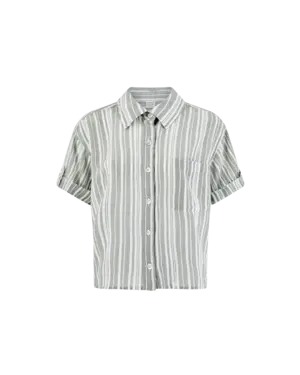 NUDEA Short Sleeve Striped Shirt