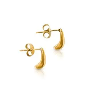 EVER JEWELLERY Swift Stud Earrings - Silver