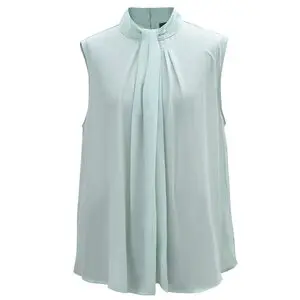 SMART AND JOY Draped Sleeveless Top
