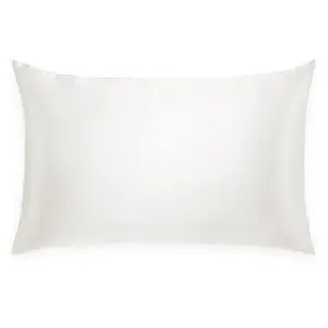 SILK WORKS Ivory King Size Pillowcase - White