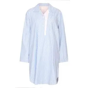 NOLOGO-CHIC Mix Match Cotton Nightshirt - Blue