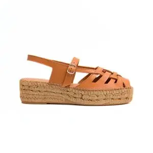 NAGUISA Thalis Leather Sandals - Brown