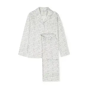 RUMOUR LONDON Beak To Beak Liberty Print Cotton Pyjama Set - Grey