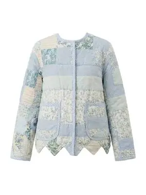 THE WELL WORN The Chloe Quilted Patchwork Jacket