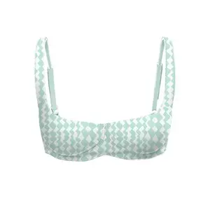 BLACKBOUGH SWIM Elena Underwire Bikini Top - White