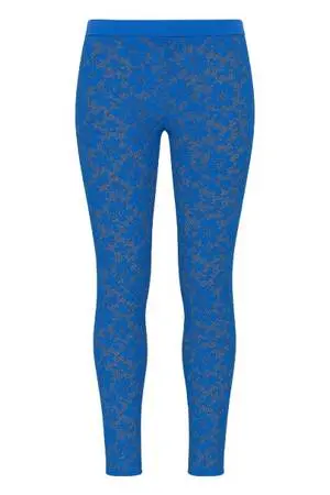 CONQUISTA Lace Leggings Royal - Blue