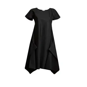 BIANCA POPP Many Angles Cotton Dress - Black