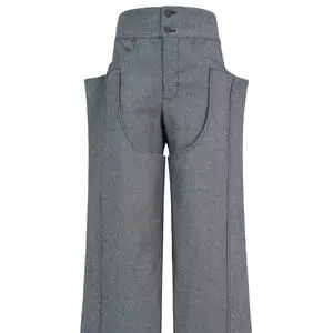 LORENA SARAVIA Josefina Wide Leg Denim Pants