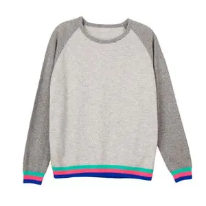 COVE Carmen Cashmere Jumper With Neon Stripes