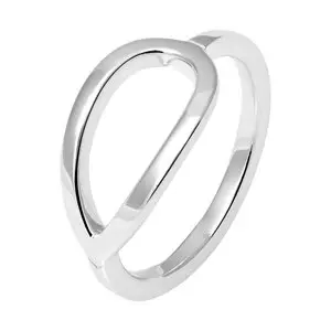 LUCY QUARTERMAINE Solid Sterling Petal Ring - Silver
