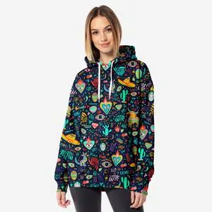Aloha From Deer Relaxed Sweatshirts Hoodies For Women