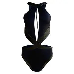 TOUCH BY ADRIANA CAROLINA Cut Out One Piece - Black