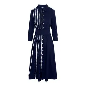 Izabela Mandoiu Button Detailed Day Dresses
