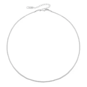 ARCTIC FOX & CO. Box Chain Necklace - Silver