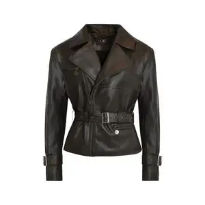 OW Daphne Faux Leather Jacket