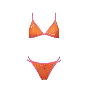 AULALA PARIS X Frost Sol Kissed Bikini Set - Orange