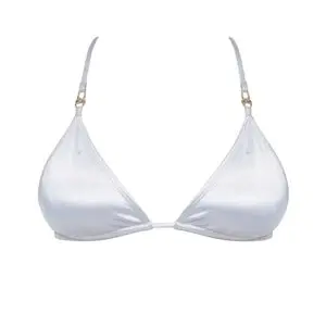 IVY SWIMWEAR Artemisia Bikini Top - Silver