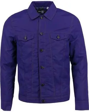 LORDS OF HARLECH James Trucker Jacket - Blue