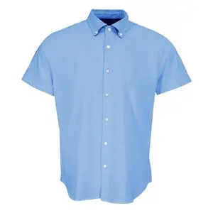 LORDS OF HARLECH Todd Knit Shirt - Blue