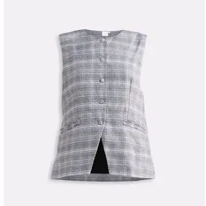 REISTOR Cotton Tweed Vest Jacket