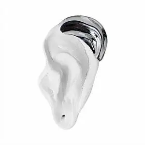LONDON ATELIER BYPRODUCT Ear Wrap Accessory - Silver
