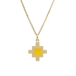 SHEIDA FARROKHI Minimal Flower Pendant - Gold/yellow