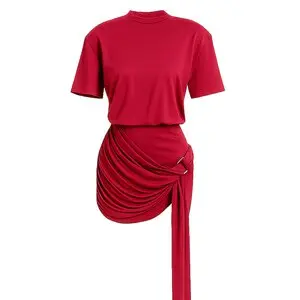 MAISON DE GALA Rhea Draped Mini Dress