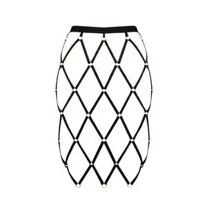 PROMEES Elastic Harness Skirt - Black