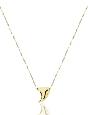 SOPHIE SIMONE DESIGNS Large Thorn Pendant Necklace - Gold