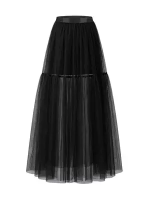 HELENE GALWAS Mireya Tulle Maxi Skirt