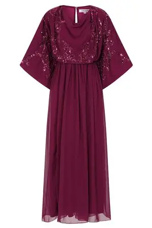 Frock And Frill Gathered Evening Dresses