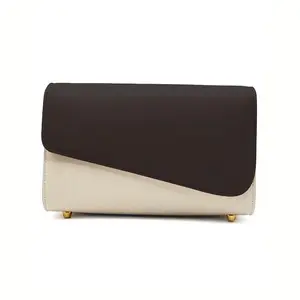 RISEMBERG Lina Modular Leather Bag - Brown/white