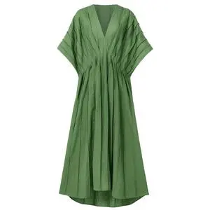 KARGEDE Pleated Kaftan Dress