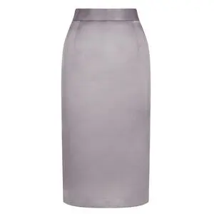 FEMPONIQ Cotton-blend Sateen Pencil Skirt