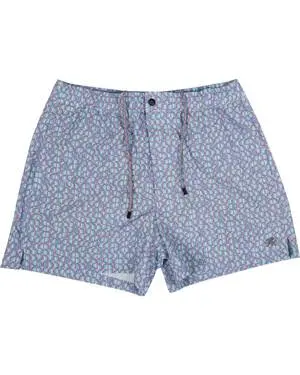 LORDS OF HARLECH Printed Swim Short - Green