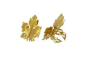 VICKISARGE Vickisarge Big Leaf Ring