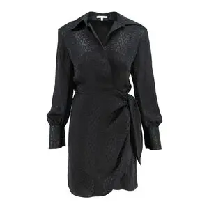 NORIA ANIS Ritzy Wrap Shirt Dress