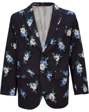 LORDS OF HARLECH Hadrian Oxford Harmony Blazer - Black