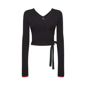 SVETA MILANO Judith Cashmere-wool Blend Wrap Cardigan