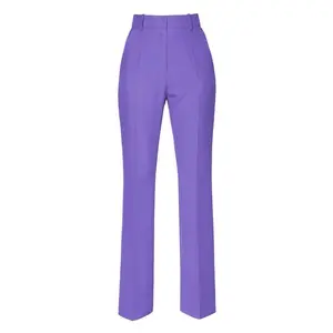AGGI BY HALEWSKI Kyle Opulence High-waisted Trousers - Purple