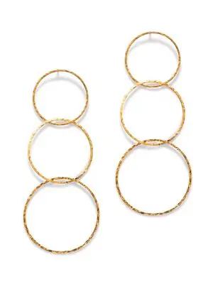 JAREDJAMIN Lindy Links Drop Earrings - Gold