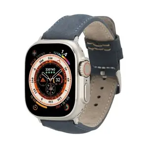 LEATHERE Apple Watch Leather Strap - Blue